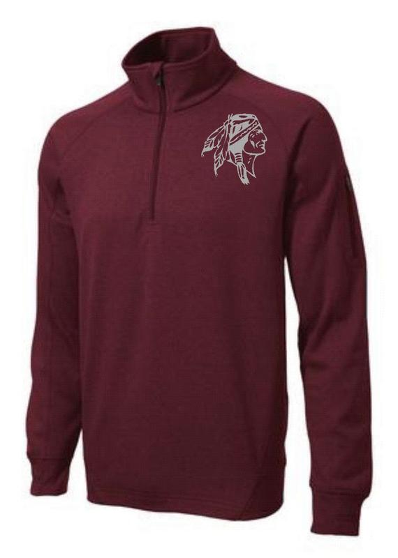 Gable Sporting Goods | MAROON 1/4 ZIP PULLOVER | Gable Sporting Goods
